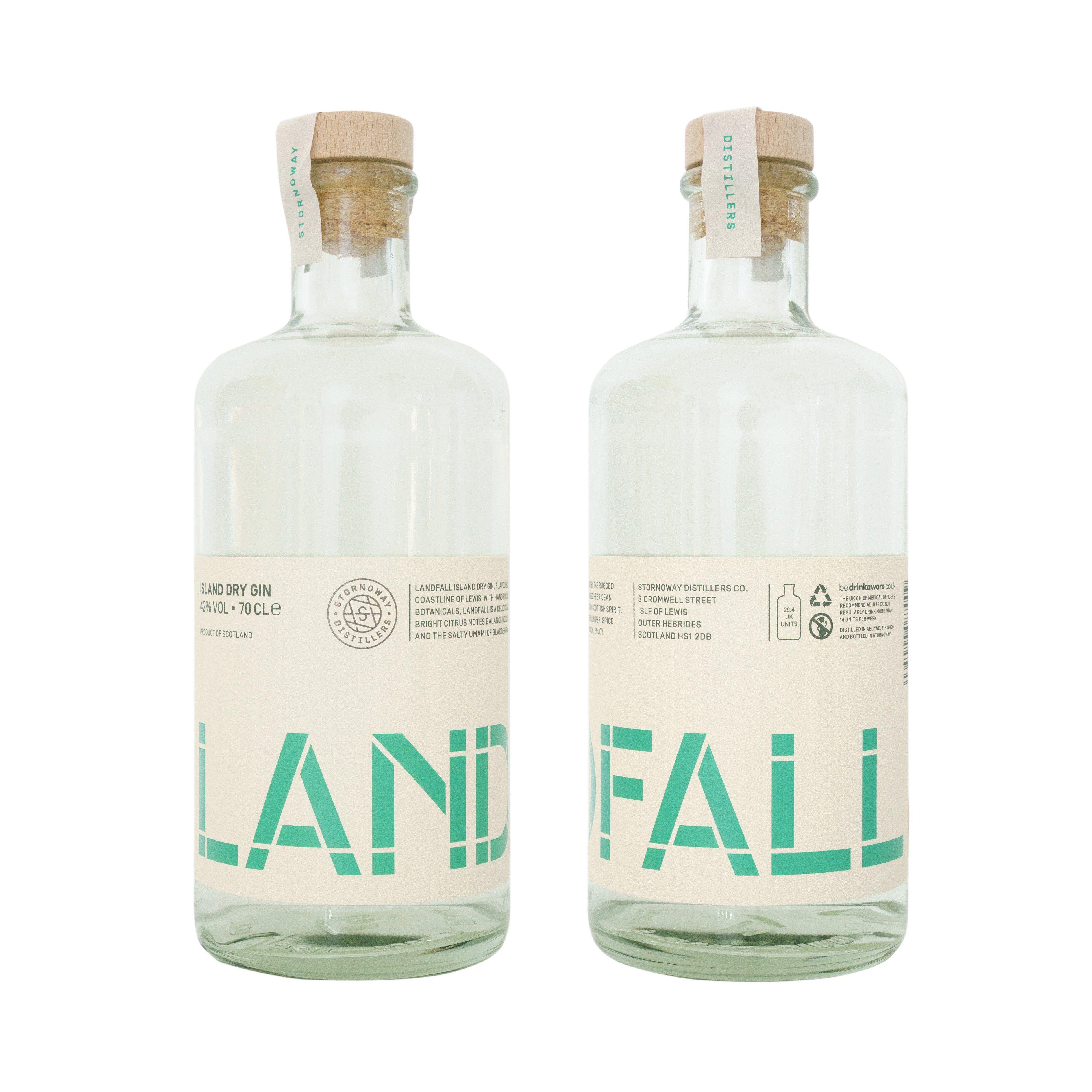 Landfall Island Dry Gin – Stornoway Distillers Co.